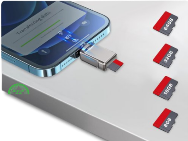 SD Micro SD Card Reader naar USB-C – Snel Gegevens Lezen - Telefoonstar